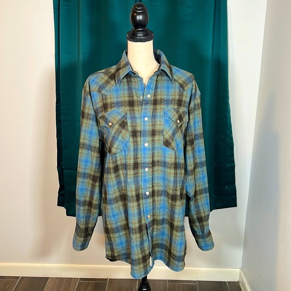 Pendleton | Shirts | Mens Thick Pendleton Wool Button Down Shirt M | Poshmark